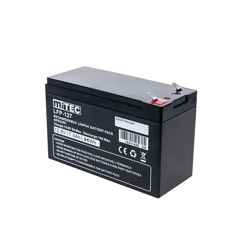 LFP-127 12V 7Ah LiFePO4 Lithium Iron Battery Pack – 【和興】網店 – SHOP WO ...