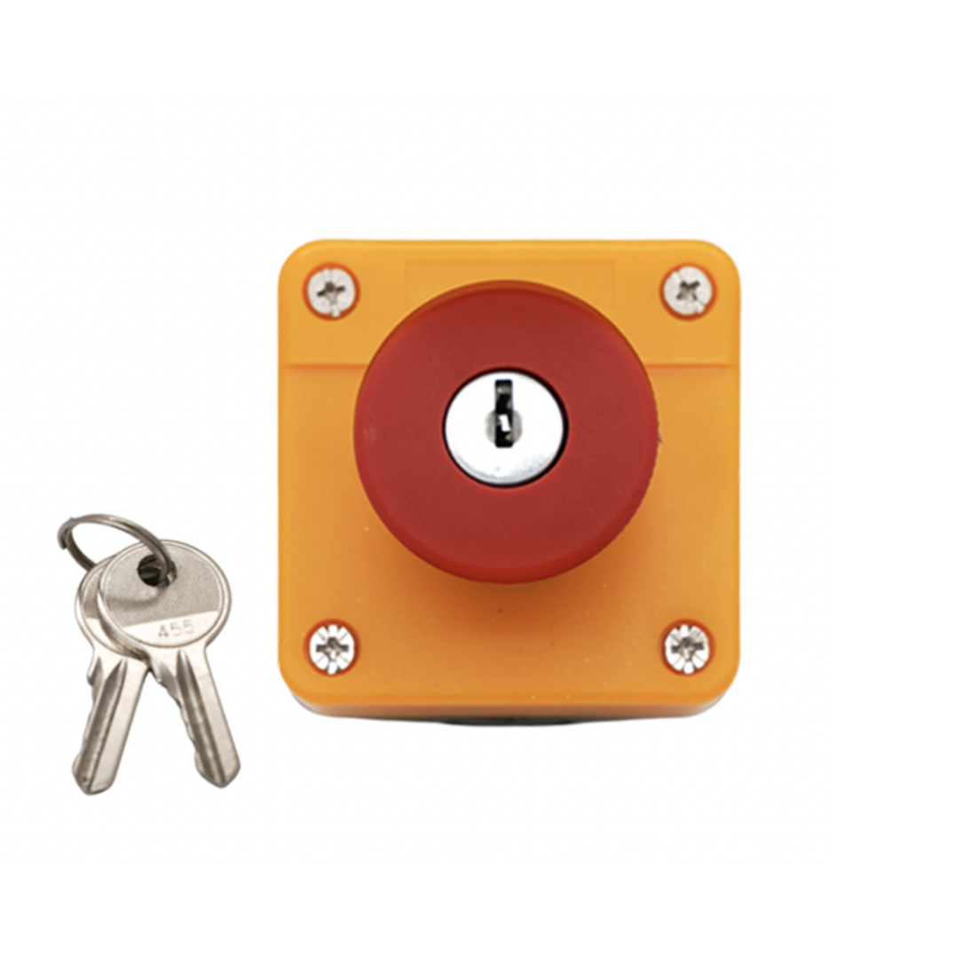 ZB2-BE101 WATERPROOF EMERGENCY PUSH BUTTON W/KEY – 【和興】網店 – SHOP WO ...