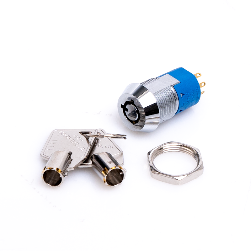 S2021S-2-6/1527 DPDT ROUND KEY SWITCH – 【和興】網店 – SHOP WO HING ...