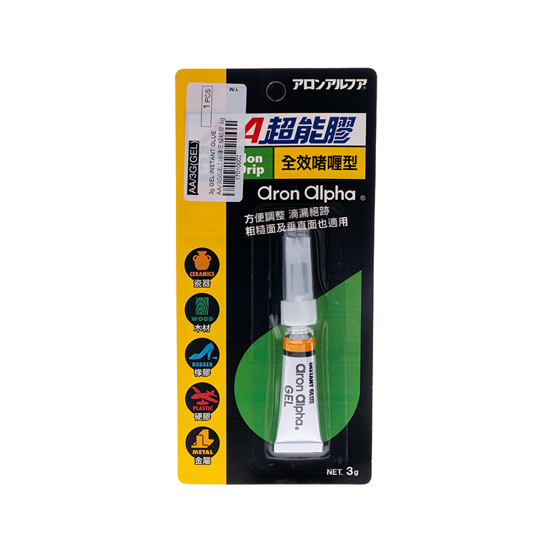 AA/3G(GEL) 3g GEL INSTANT GLUE – 【和興】網店 – SHOP WO HING – ELECTRONICS ...